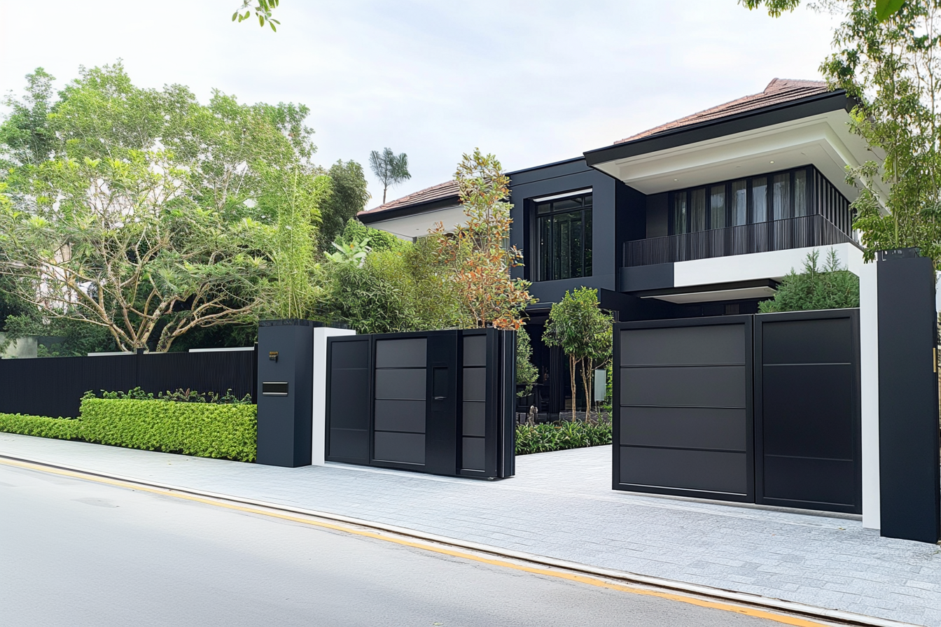 Trackless Folding Gates | JP Autogate Malaysia
